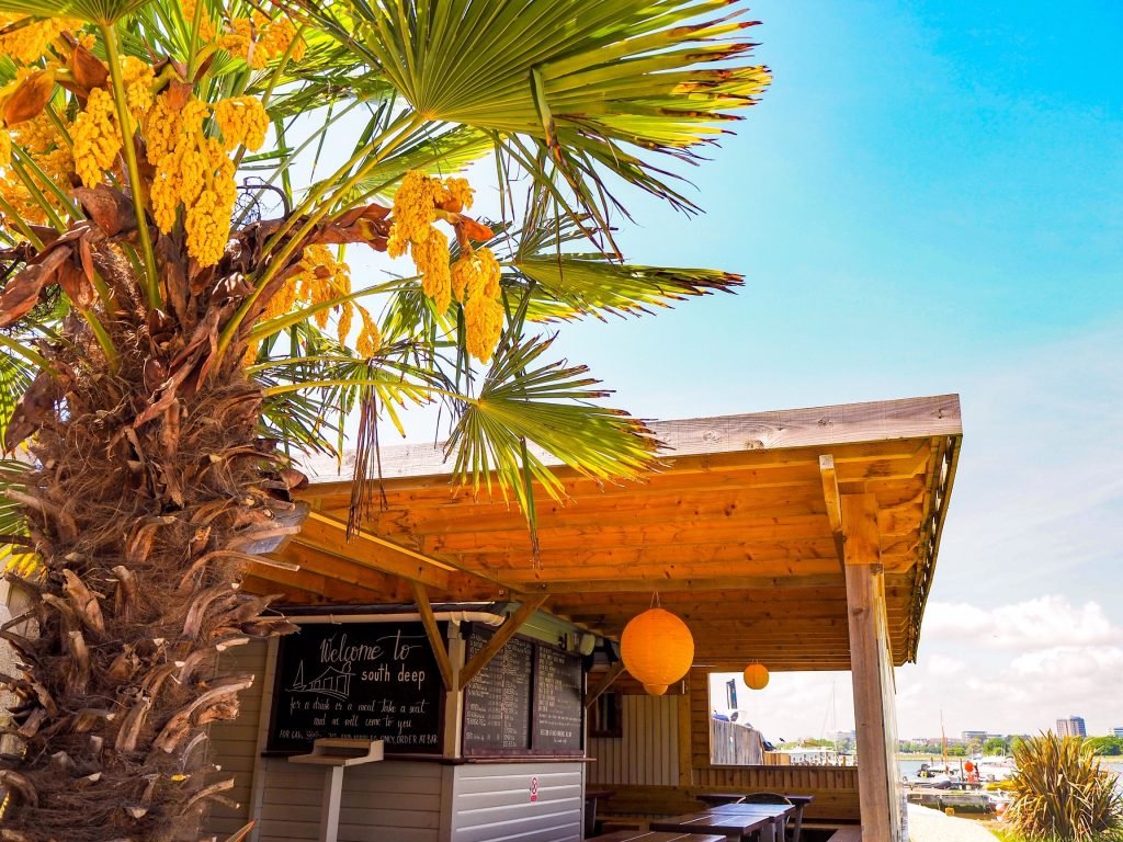 Family-friendly places to eat in Poole with sea views