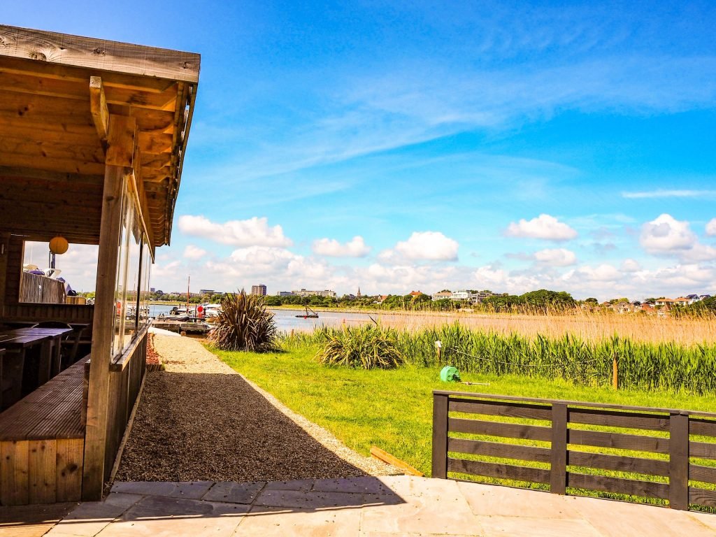 Family-friendly places to eat in Poole with sea views