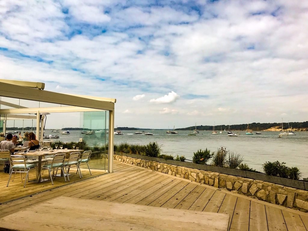 Family-friendly places to eat in Poole with sea views